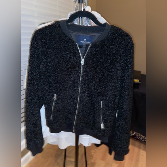 American Eagle Outfitters | Jackets & Coats | American Eagle Cozy Fuzzy ...